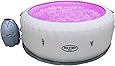 Lay -Z-Spa Paris Hot Tub with LED Lights, Airjet Inflatable, 4-6 Person ...