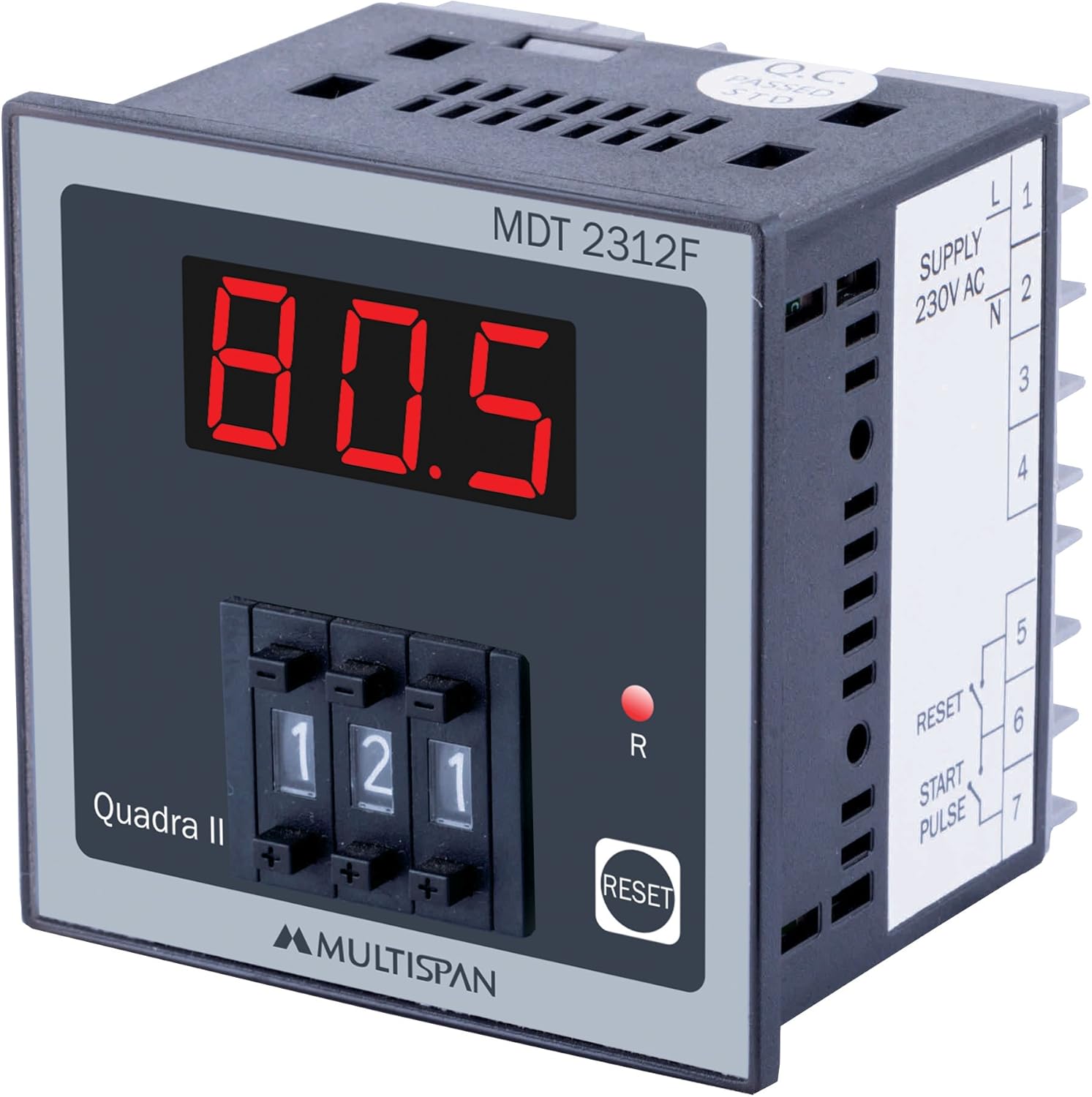 Buy MULTISPAN DIGITAL PRESETTABLE TIMER_MDT-2312F Online at Low Prices ...