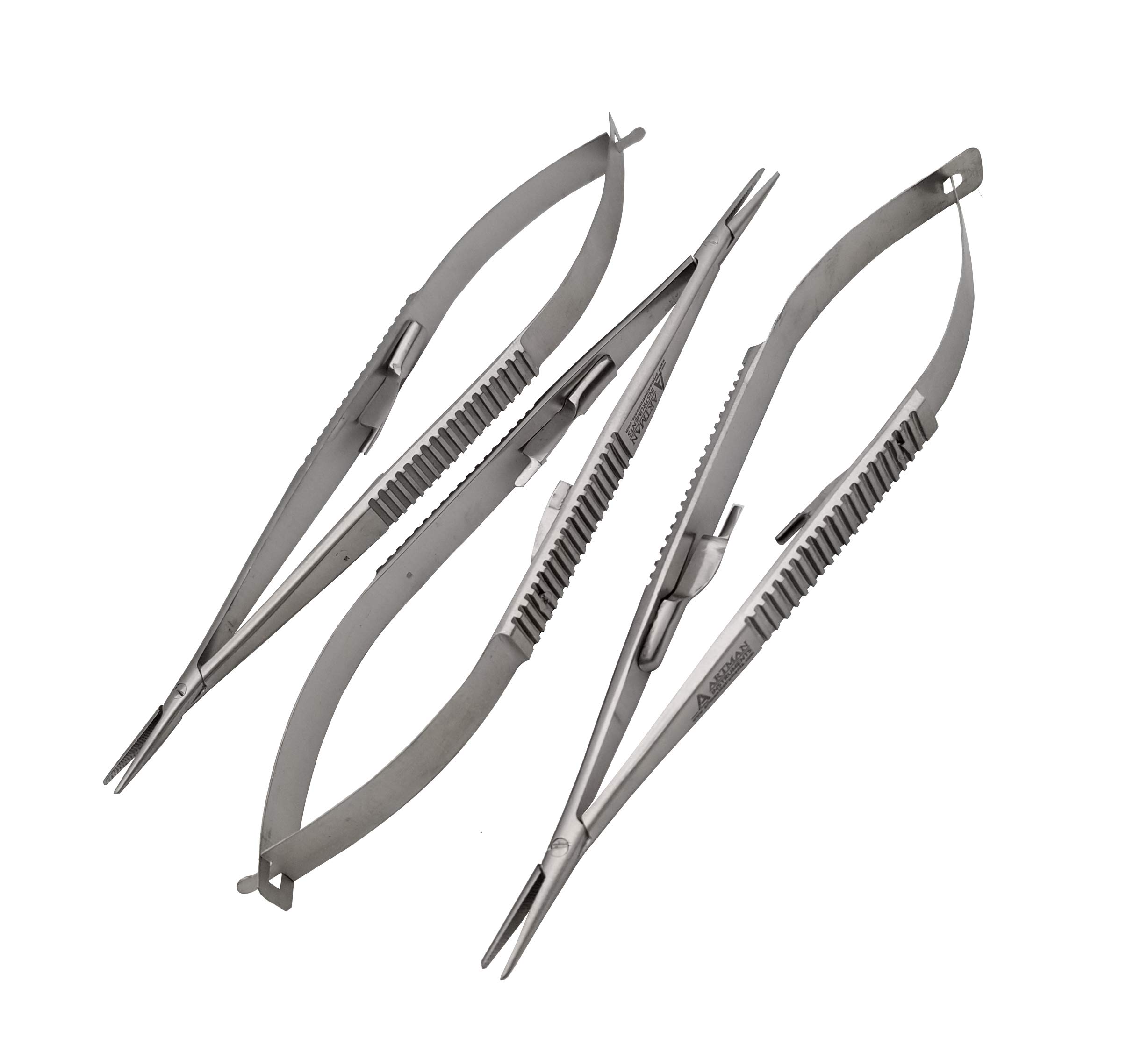 Amazon.com: G.S SET OF 5 GERMAN GRADE STAINLESS CASTROVIEJO MICRO ...