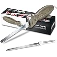 Amazon.com: Prikoi Electric Knife - Easy-Slice Serrated Edge Blades for ...