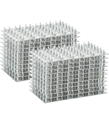 Industrial Angle Plates & Irons 100 Pack 3" X 6" Zinc - Nail Tooth ...