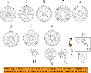 Toyota 90942 – 01104 rueda Lug Nut: Amazon.es: Coche y moto