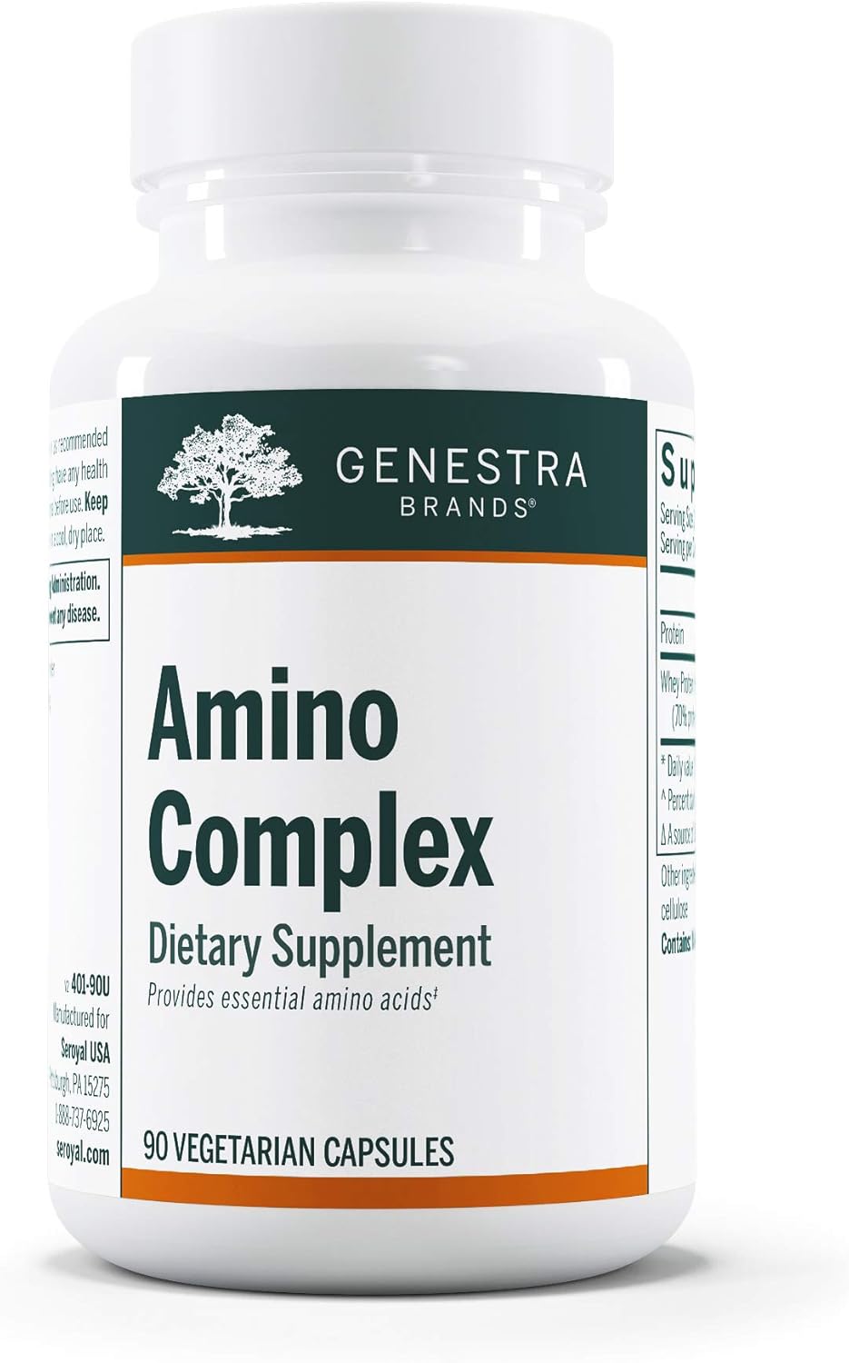 Genestra Brands - Amino Complex - Amino Acid Supplement - 90 Capsules ...