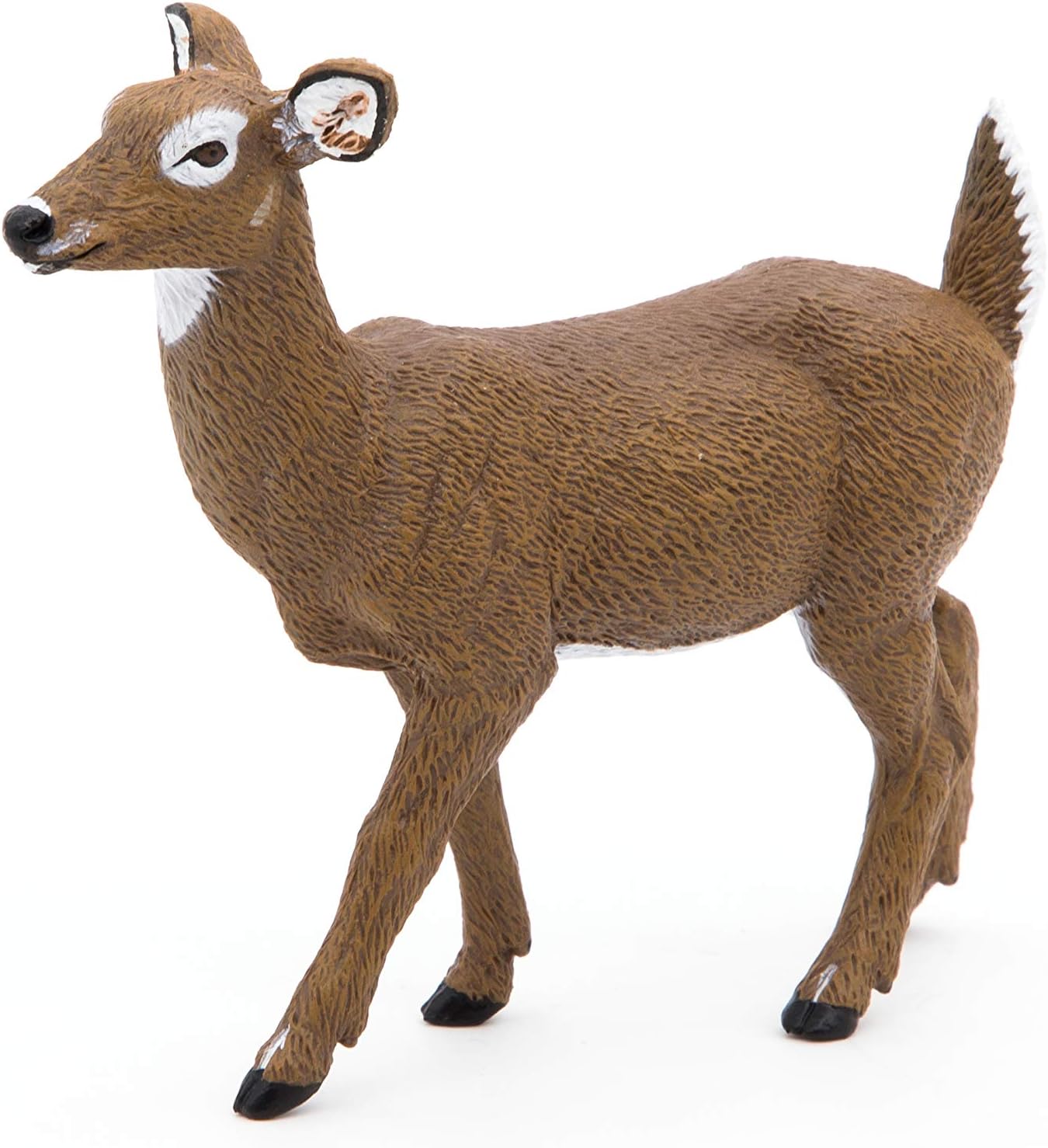 Papo 50218 White-tailed doe WILD ANIMAL KINGDOM Figurine, Multicolour ...