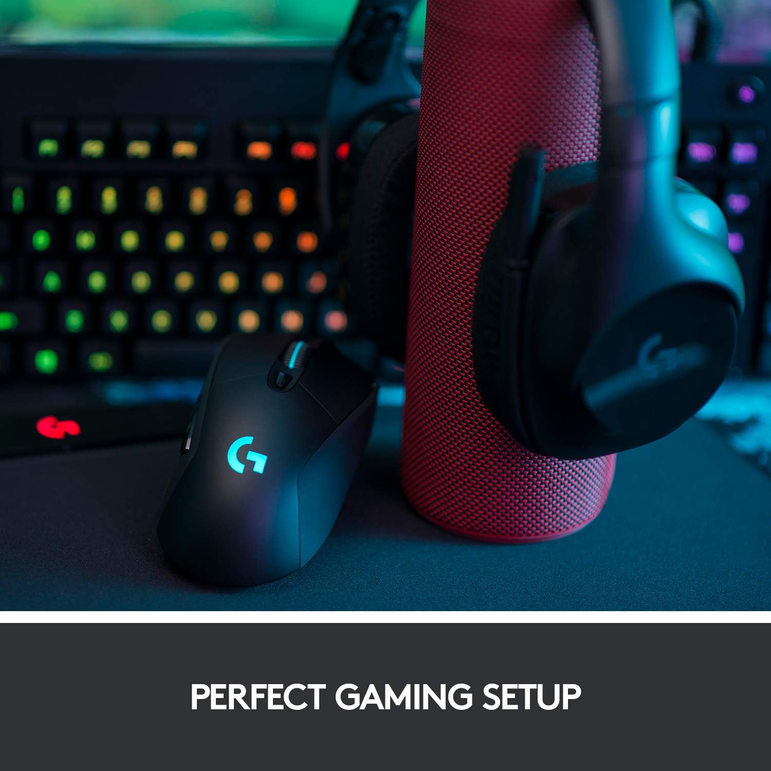 Logitech G703 LIGHTSPEED Wireless Gaming Mouse, HERO 25K Sensor, 25,600 ...