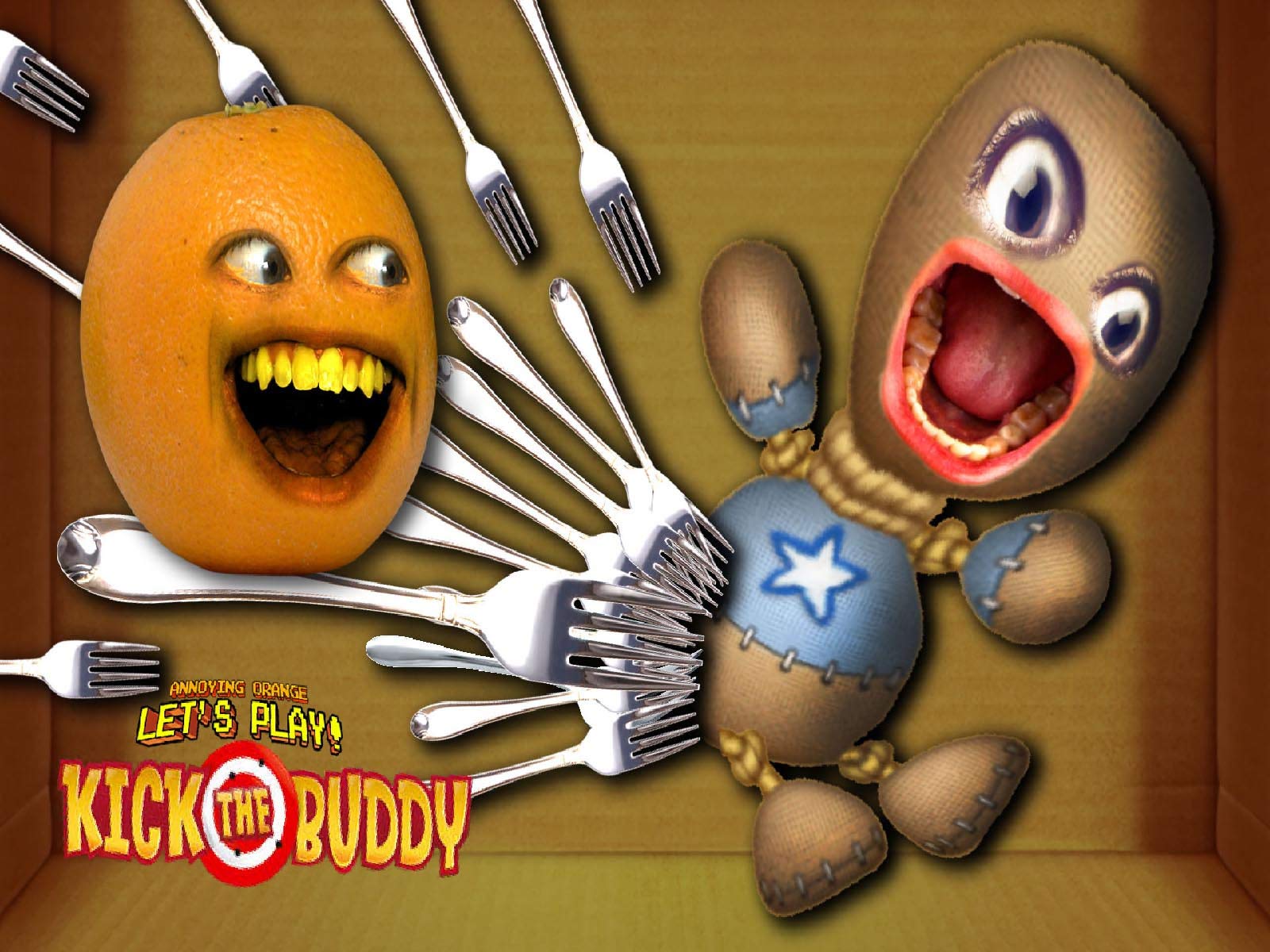 Watch Clip: Annoying Orange plays Kick the Buddy | Prime Video