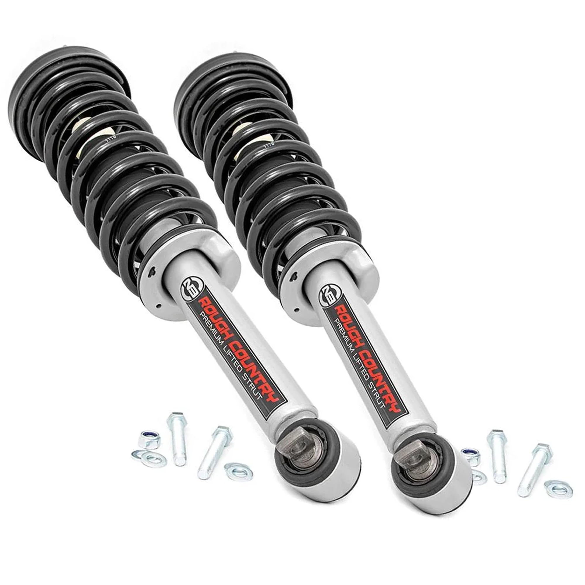 Rough Country 4" Loaded N3 Lifted Struts for 2014-2025 Ford F-150 4WD ...