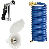 Amazon.com: RecPro RV Exterior Spray Port Hook-Up Connector | Optional ...