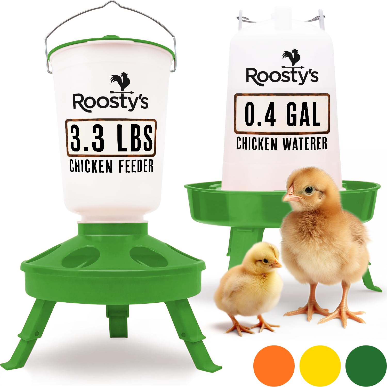 Mua Top Fill 1.5KG Chicken Feeder and 1.5L Chicken Waterer - Chicken ...