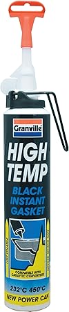 Granville 0458 200ml High Temp Instant Gasket Can - Black: Amazon.co.uk ...