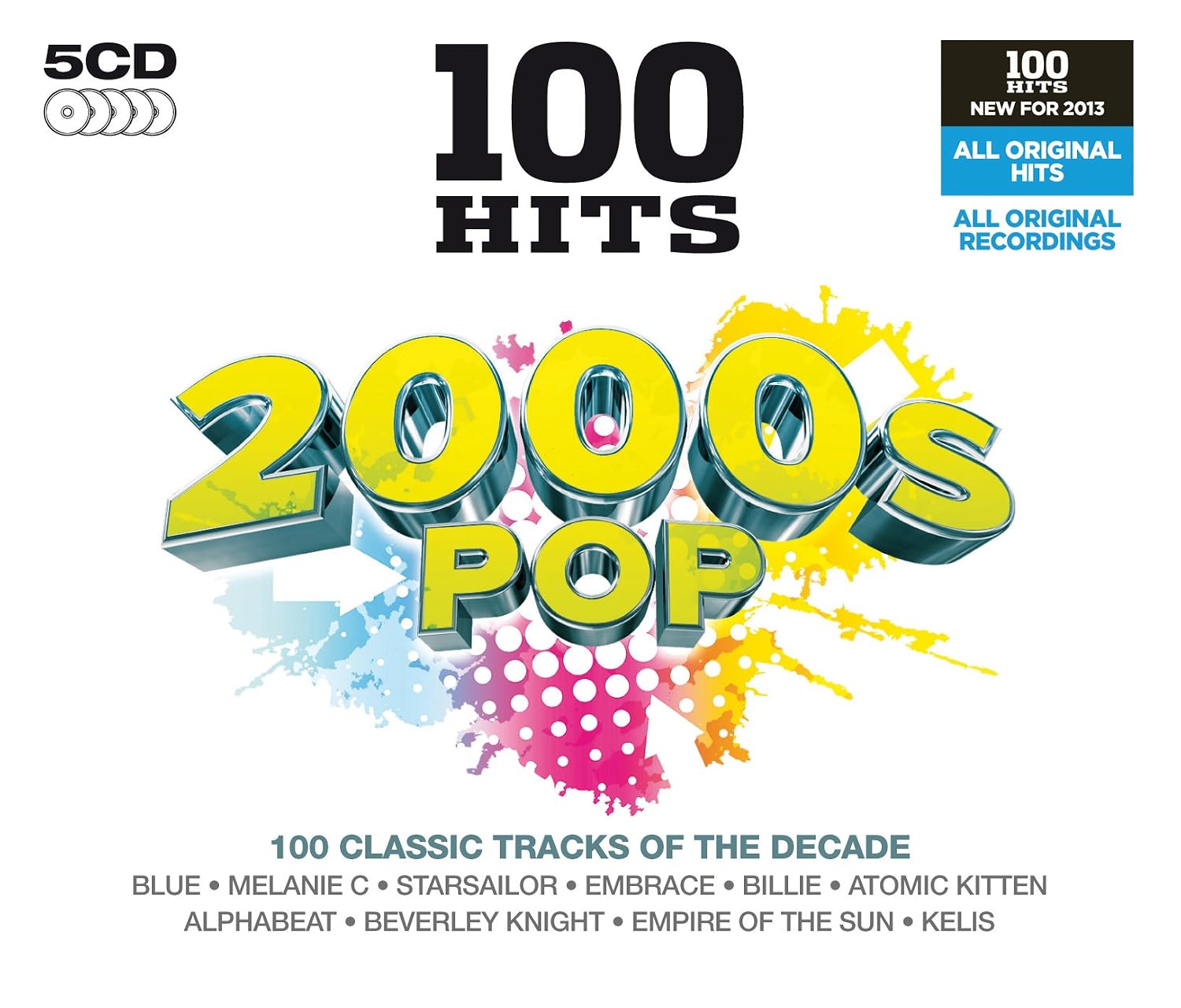 100 Hits 2000S Pop Various Artists Amazon es CDs Y Vinilos 