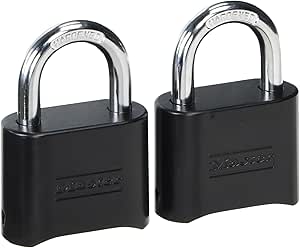 Master Lock 178D Set-Your-Own Combination Padlock, Die-Cast, Black (Pack of 2) : Amazon.ca ...