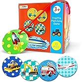Amazon.com: Memory Card Game-16 Pairs Transportation Theme Memory ...