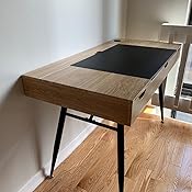 Amazon.com: Calico Designs 51253 Alcove Modern Desk with Large Split ...