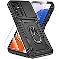 Amazon.com: SunStory Phone Case for Samsung Galaxy A16 5G Case with HD Screen Protector & Slide ...