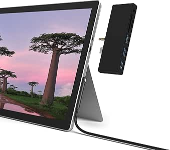 Amazon.com: Surface Go / Surface Go 2 Hub, 6-in-2 USB C Surface Go / Surface Go 2 Docking ...