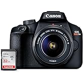 Amazon.com : Canon EOS Rebel T7 DSLR Camera with 18-55mm Lens | Built ...