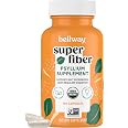 Amazon.com: Bellway Super Fiber Capsules - USDA Organic Psyllium Husk ...