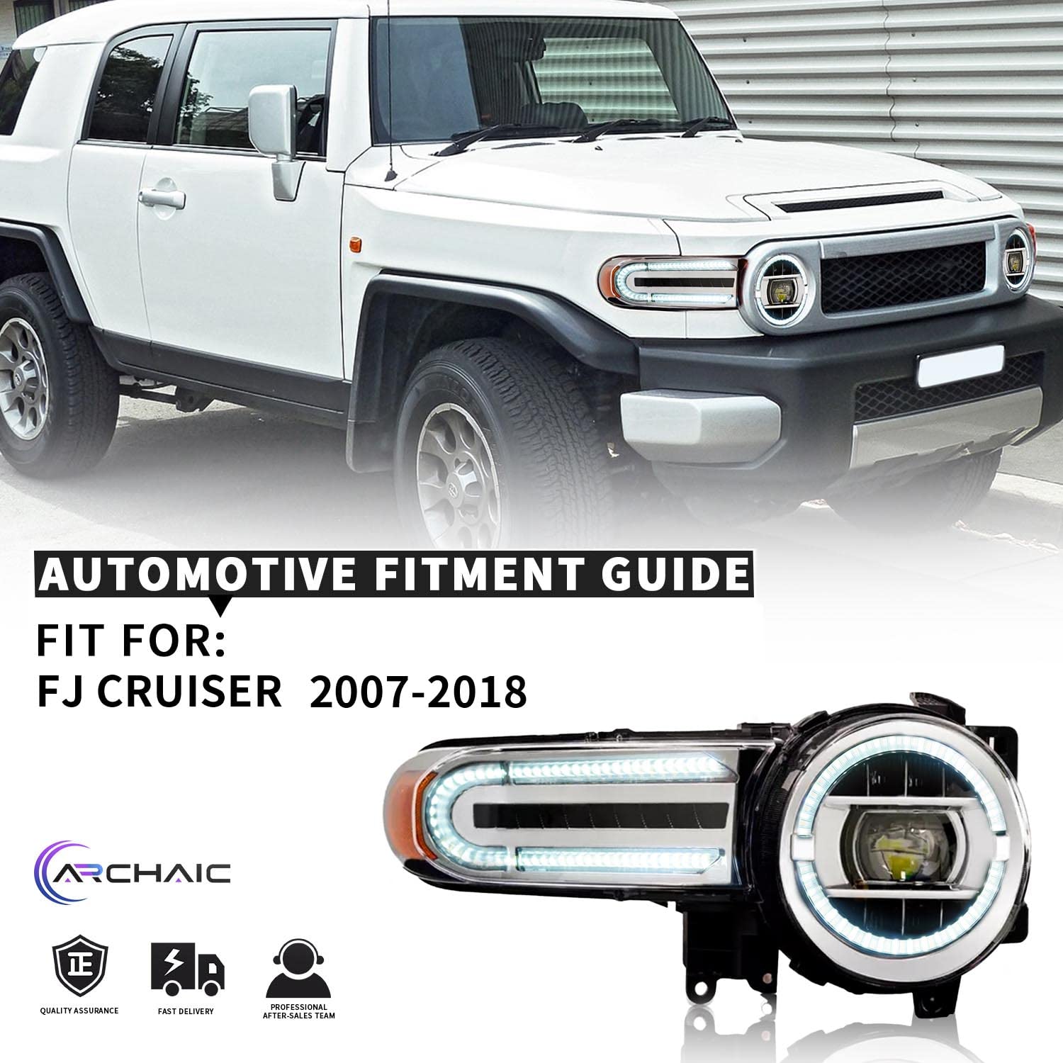 Mua Archaic Headlight Assembly for Toyota FJ Cruiser 2007-2021 ...