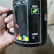 Amazon.com: Paladone Tetris Heat Changing Ceramic Coffee Mug Classic ...
