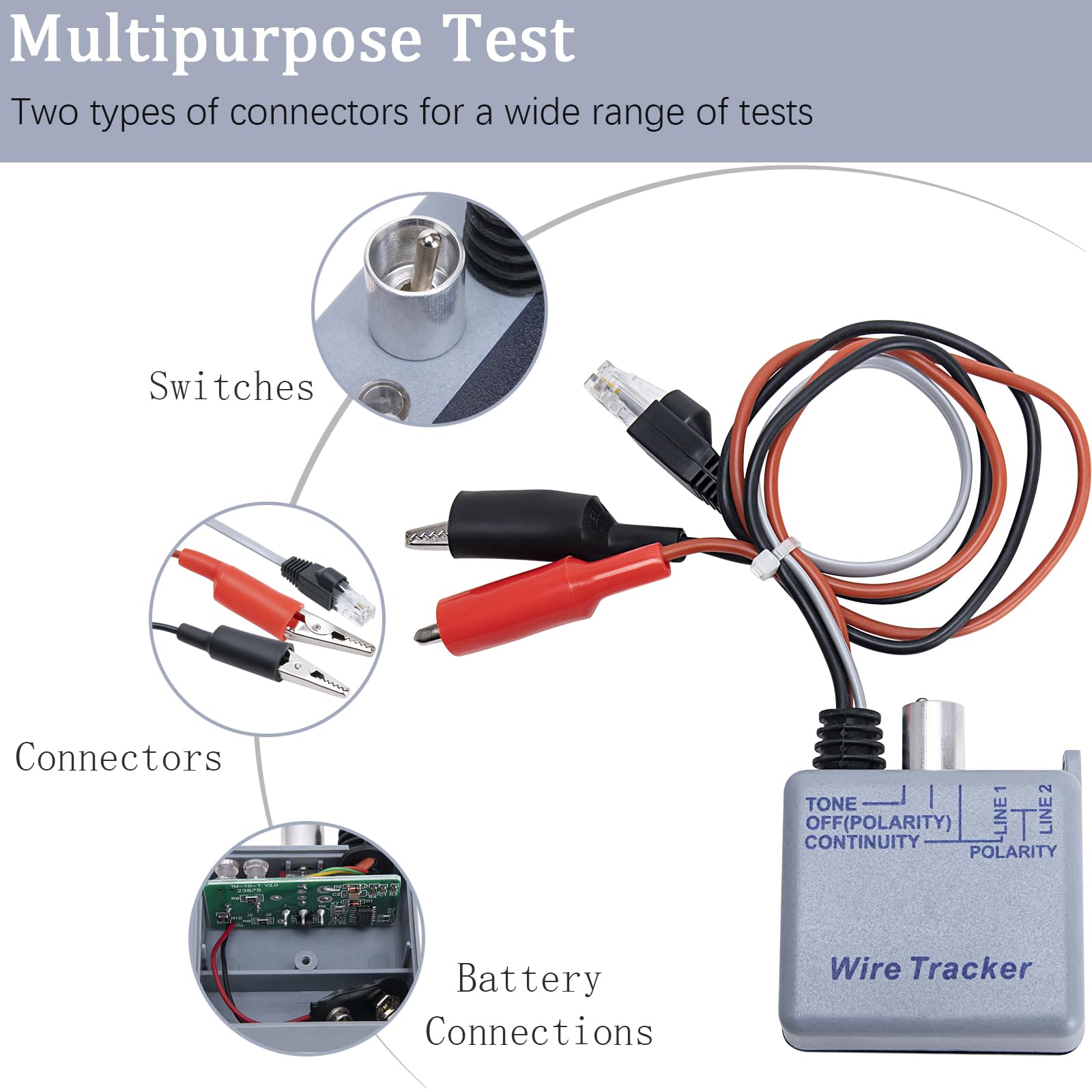 Tone Generator And Probe Kit, Toner Electrical Tool, Tone Generator Kit ...