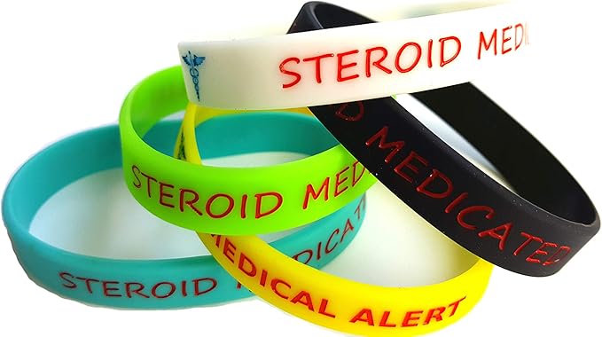 5X Steroid Medicated Wristband Bracelet Set Including Glow in The Dark ...