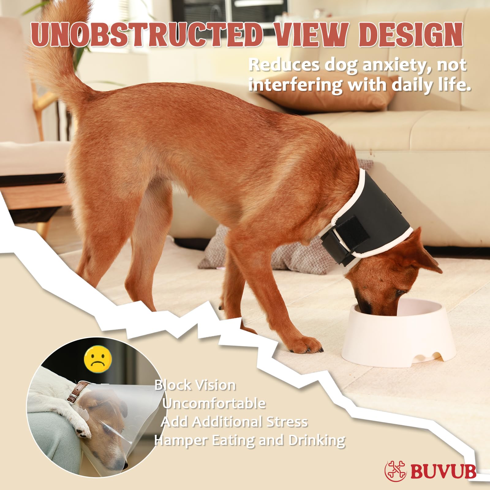 Mua BUVUB Dog Neck Brace Supports Pet's Necks with Cervical Vertebral ...