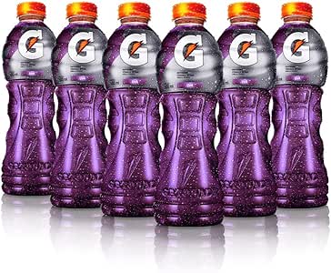 Gatorade, Bebida Isotónica Con Sabor Uva, 500 Mililitros. Paquete De 6 ...