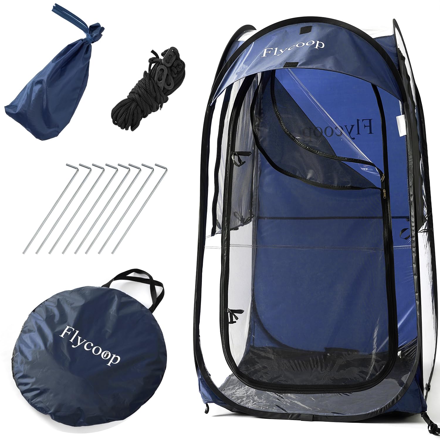 Sports Tent Pop Up Tent: Flycoop Weather Sports Pod 1 Person Shelter in ...