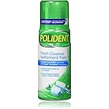 Amazon.com : Polident Fresh Cleanse Foaming Antibacterial Denture ...