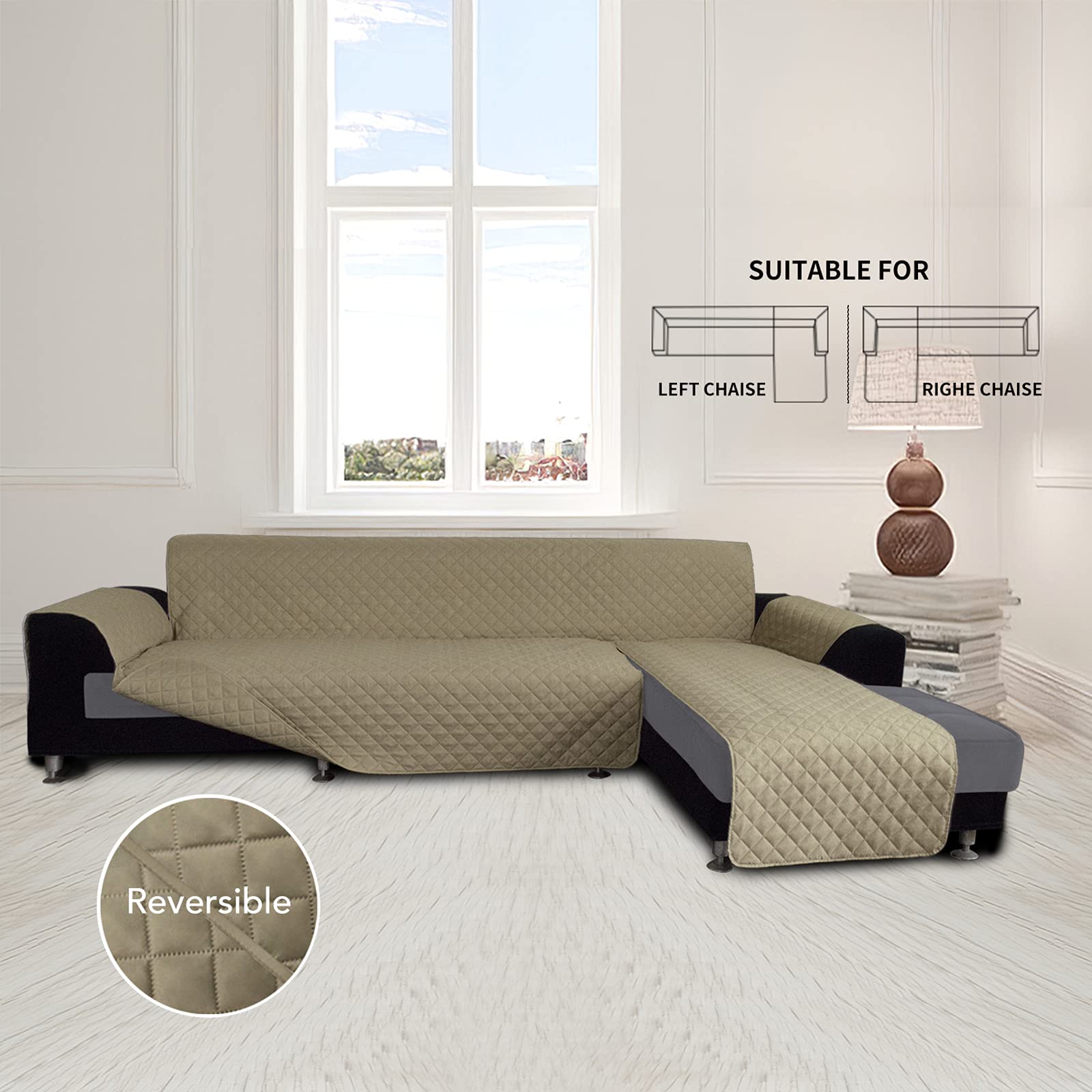 Mua Easy-Going Sofa Slipcover L Shape Sofa Cover Sectional Couch Cover ...