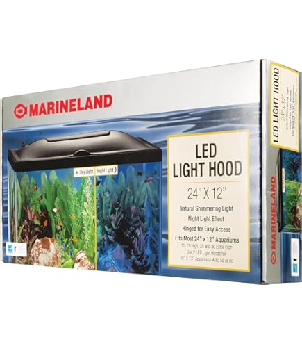 Aqueon Led Aquarium Hood Mountain Aqueon LED Deluxe Full Hood, 30" L