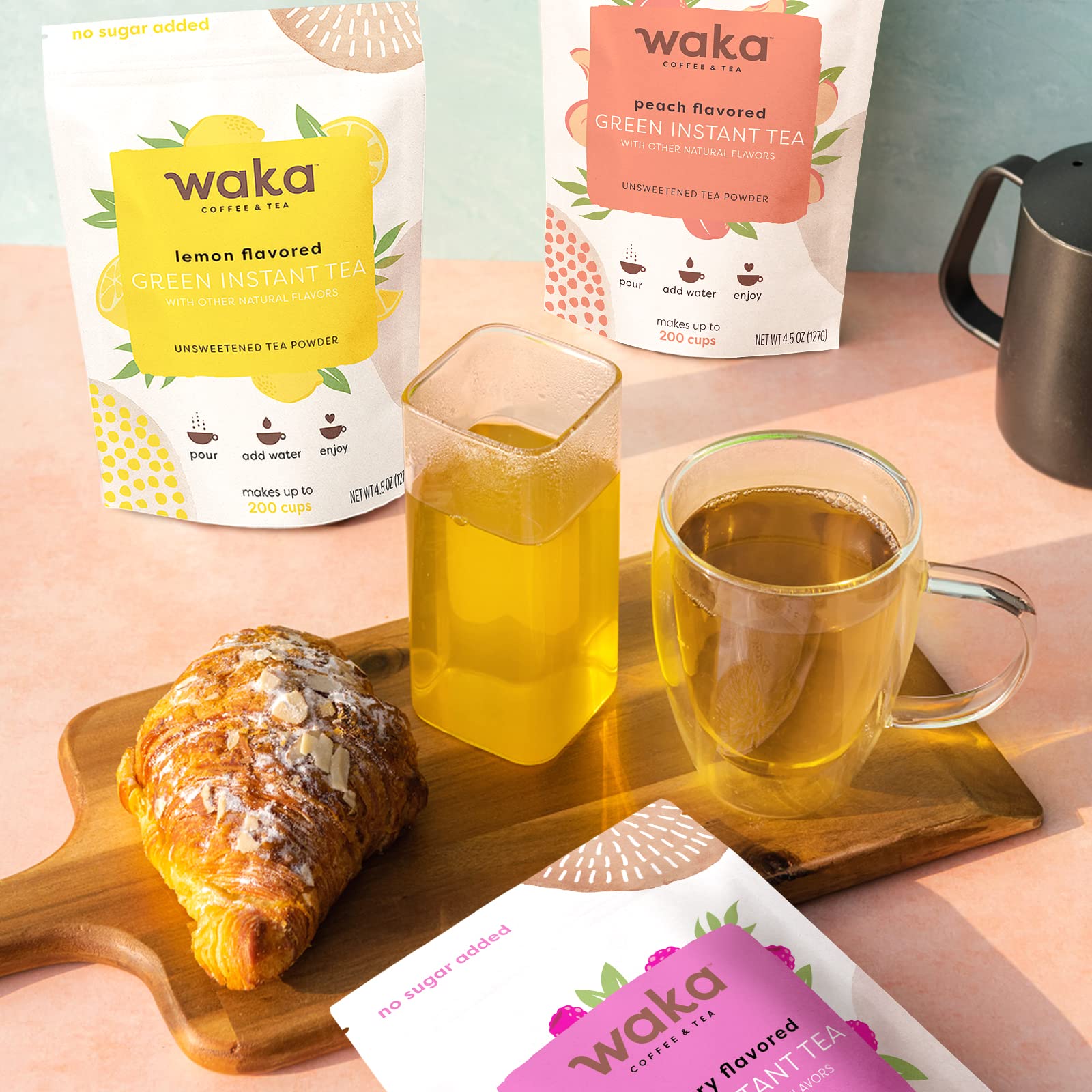 Mua Waka Quality Instant Tea — Unsweetened 3 Bag Tea Combo — 100% Tea ...