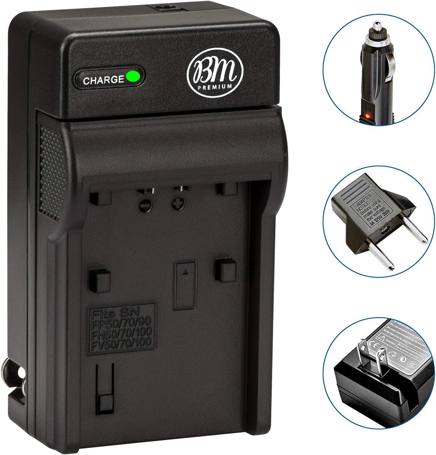 NP-FH50 Battery Charger for Sony CyberShot DSC-HX1 DSC-HX100V DSC ...