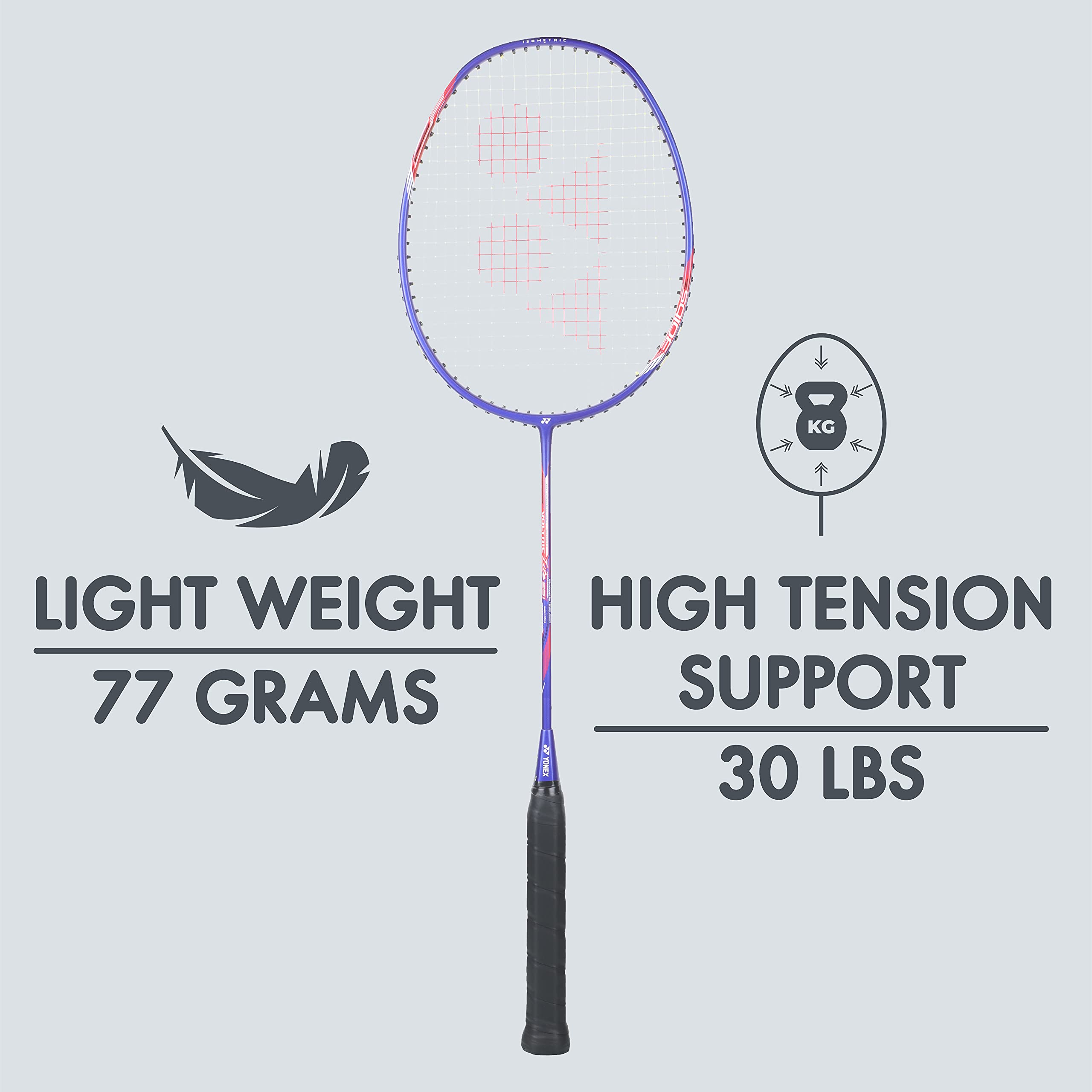 YONEX Voltric Lite 25i Graphite Strung Badminton Racket With Full ...