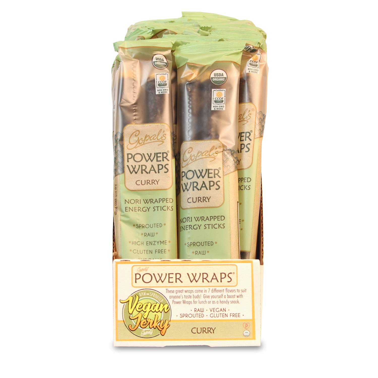 Amazon.com: Gopal's Japanese Power Wraps, Vegan and Gluten-Free Organic ...
