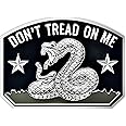Amazon.com: Gadsden Flag Rattlesnake Car Emblem 3D Metal Decal with ...