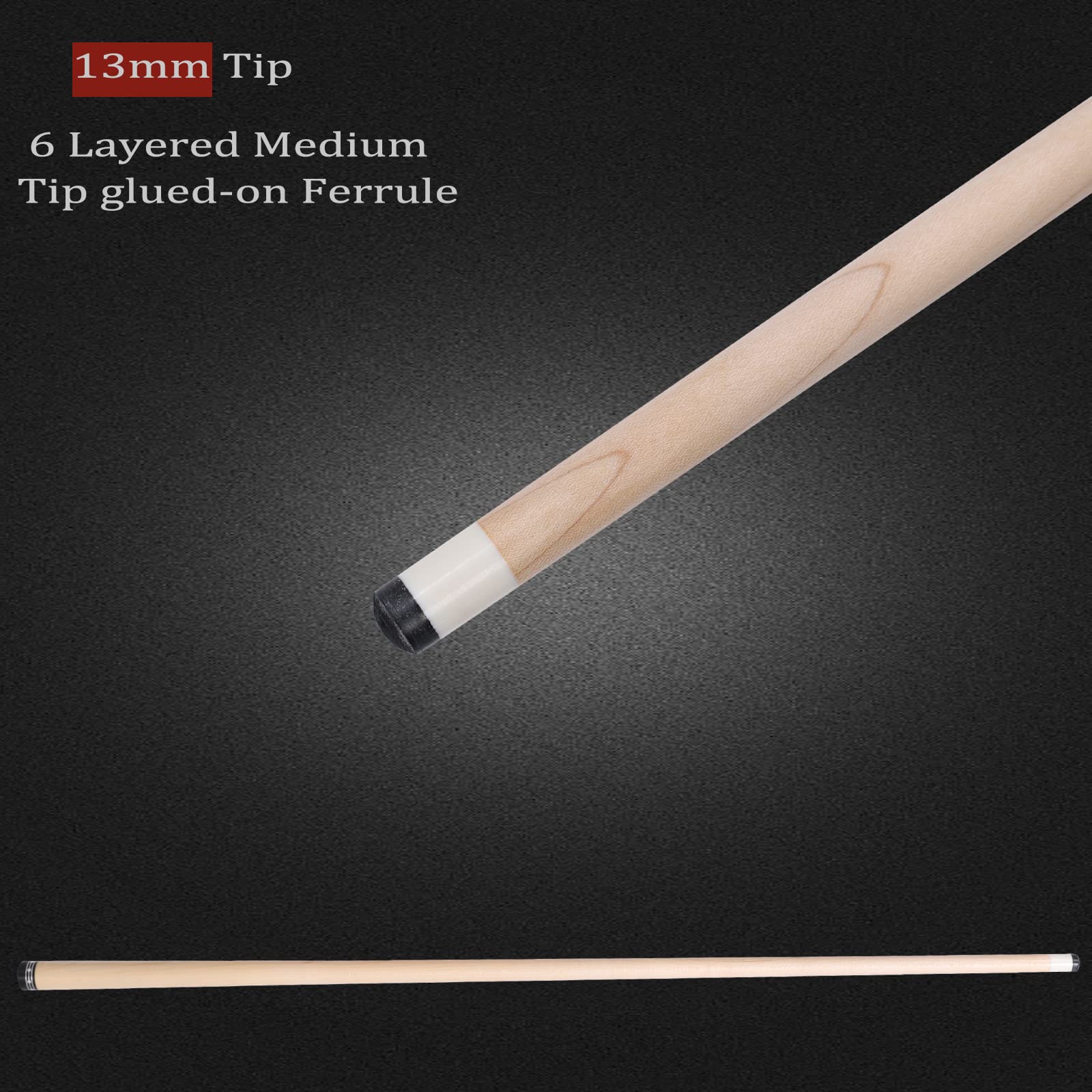 Mua CUEELF Pool Cue Stick Billairds cue Stick 58 inch Maple Billiard ...