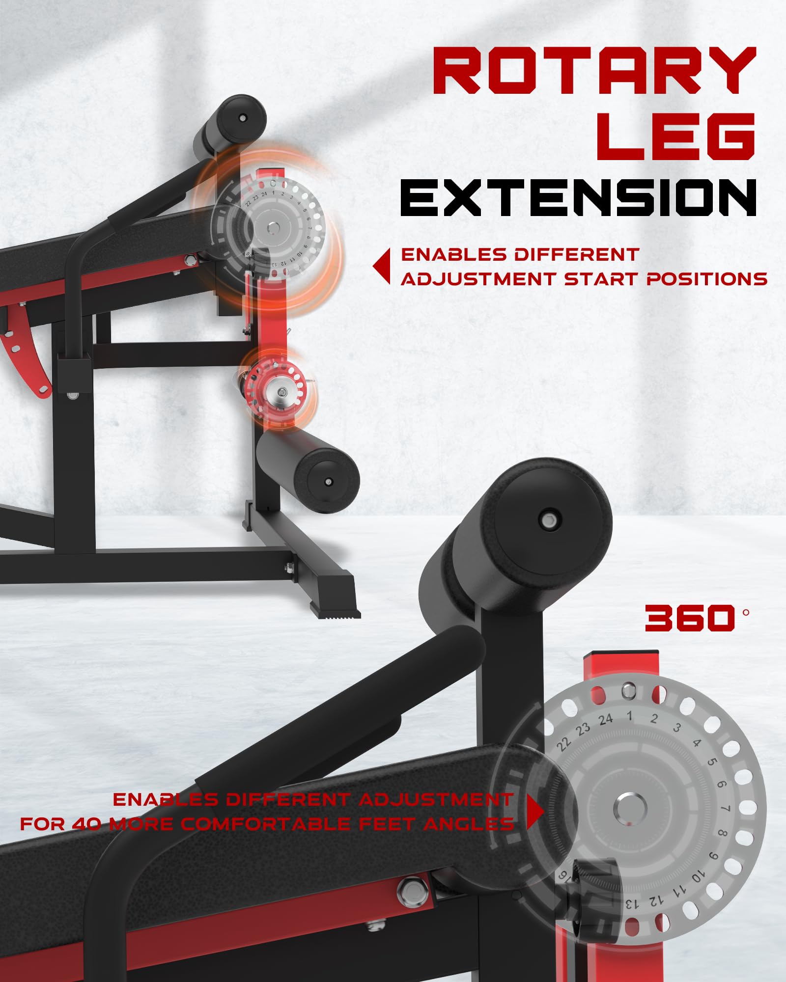 Mua HVO Leg Extension and Curl Machine - Leg Extension Exercise ...