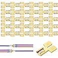 30pcs Spade Terminal Splitter, Quick Disconnect Insulated Double Male ...