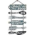 Amazon.com: Bless the Food Before Us Farmhouse Kitchen Wall Decor ...
