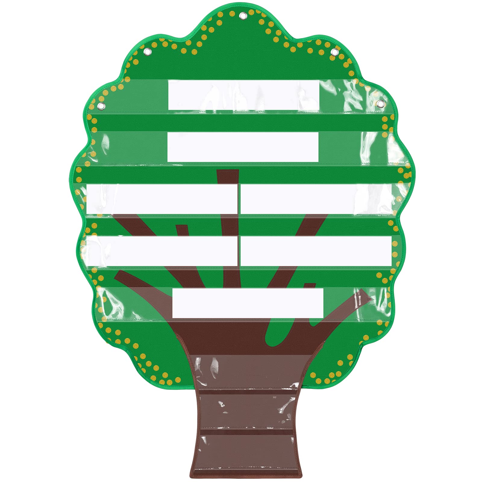 Mua Fuutreo Tree Pocket Chart Over 3 Feet Tall with 8 Large Pockets ...