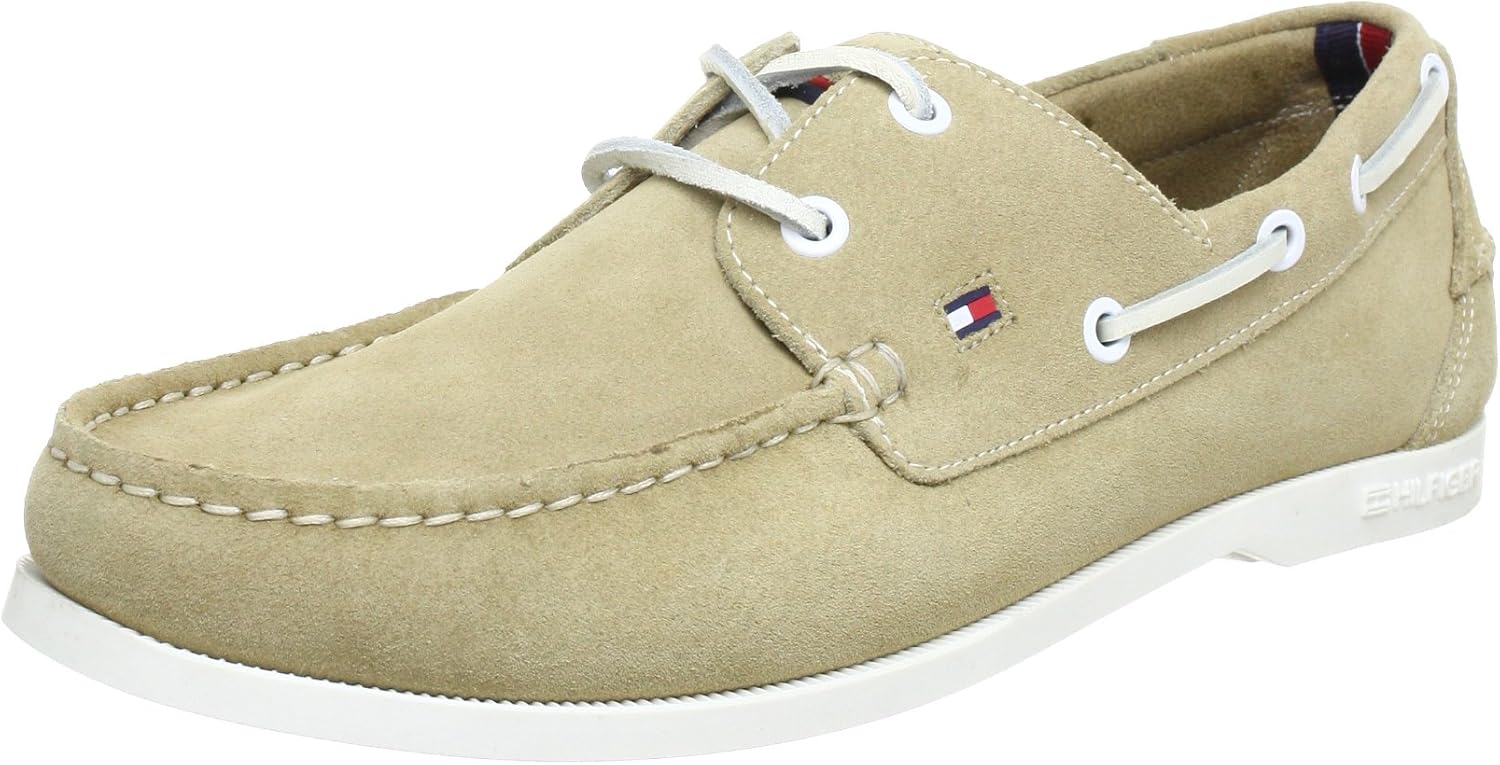 Tommy Hilfiger Chino 7C, Chaussures Bateau Homme - Beige - Beige (Beige ...