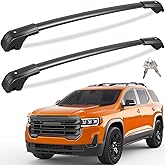 Amazon.com: Tuyoung Lockable 260lbs Cross Bars Roof Racks Compatible ...