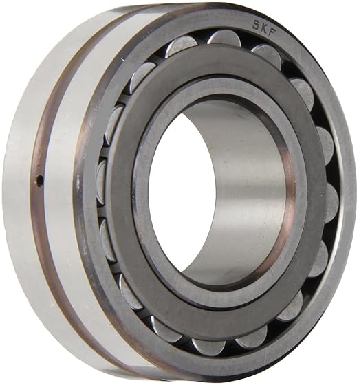 SKF 22326 CC/C3W33 Spherical Radial Bearing, Straight Bore, Lubrication Groove, 3 Hole Outer ...