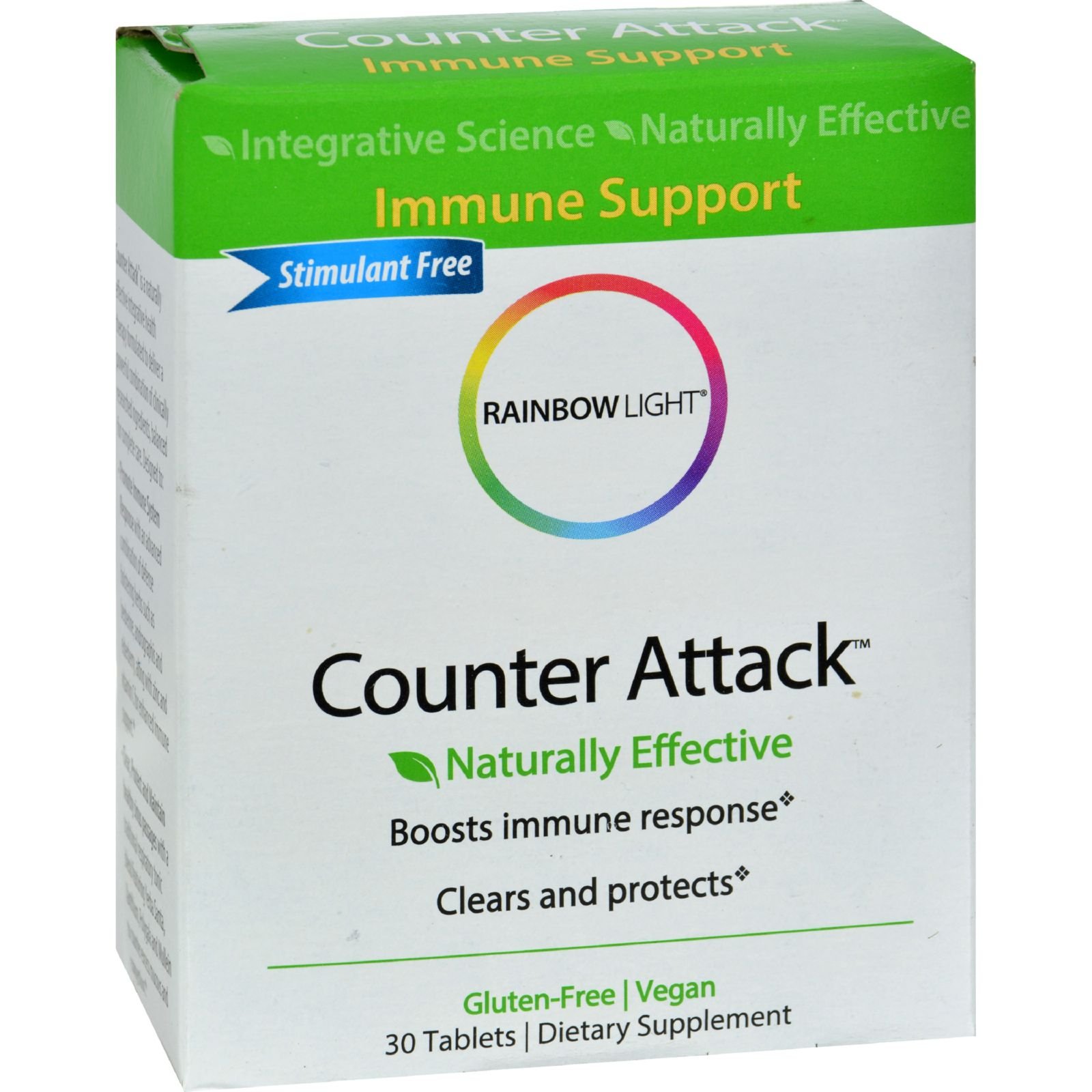 Amazon.com: Rainbow Light Counter Attack Tabs, 30 ct: Health & Personal ...