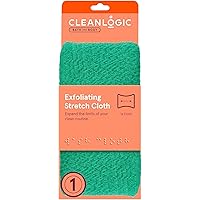 Amazon.com : CleanLogic Sustainable Exfoliating Stretch Bath and Shower ...