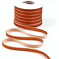 Amazon.com: DINDOSAL Terracotta Velvet Ribbon 3/8 Inch Single Face Thin ...