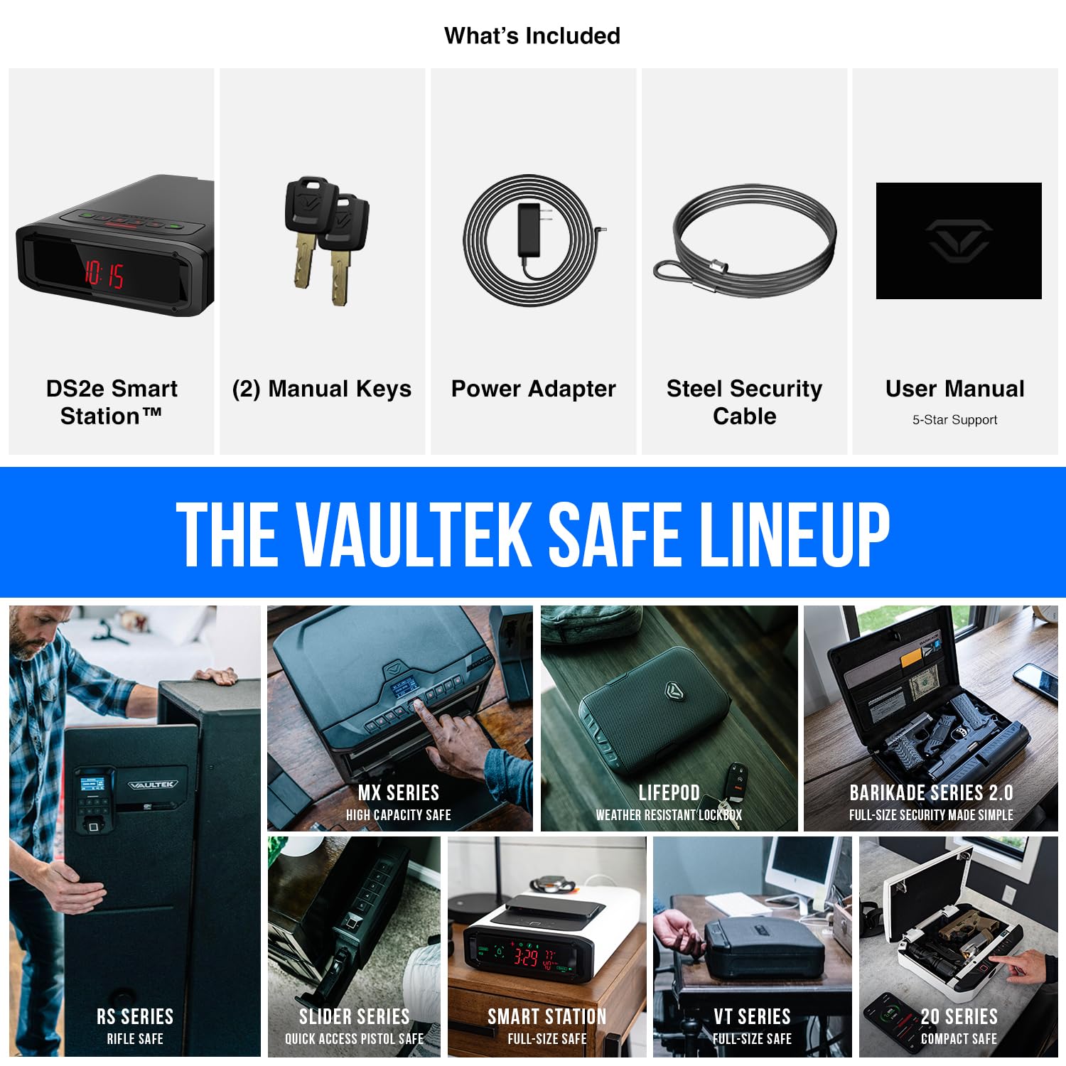 VAULTEK DS2e Smart Station™ Essential Model With Digital Keypad + Auto ...