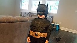 Amazon.com: Batman Dark Knight Rises Child's Deluxe Muscle Chest Batman ...